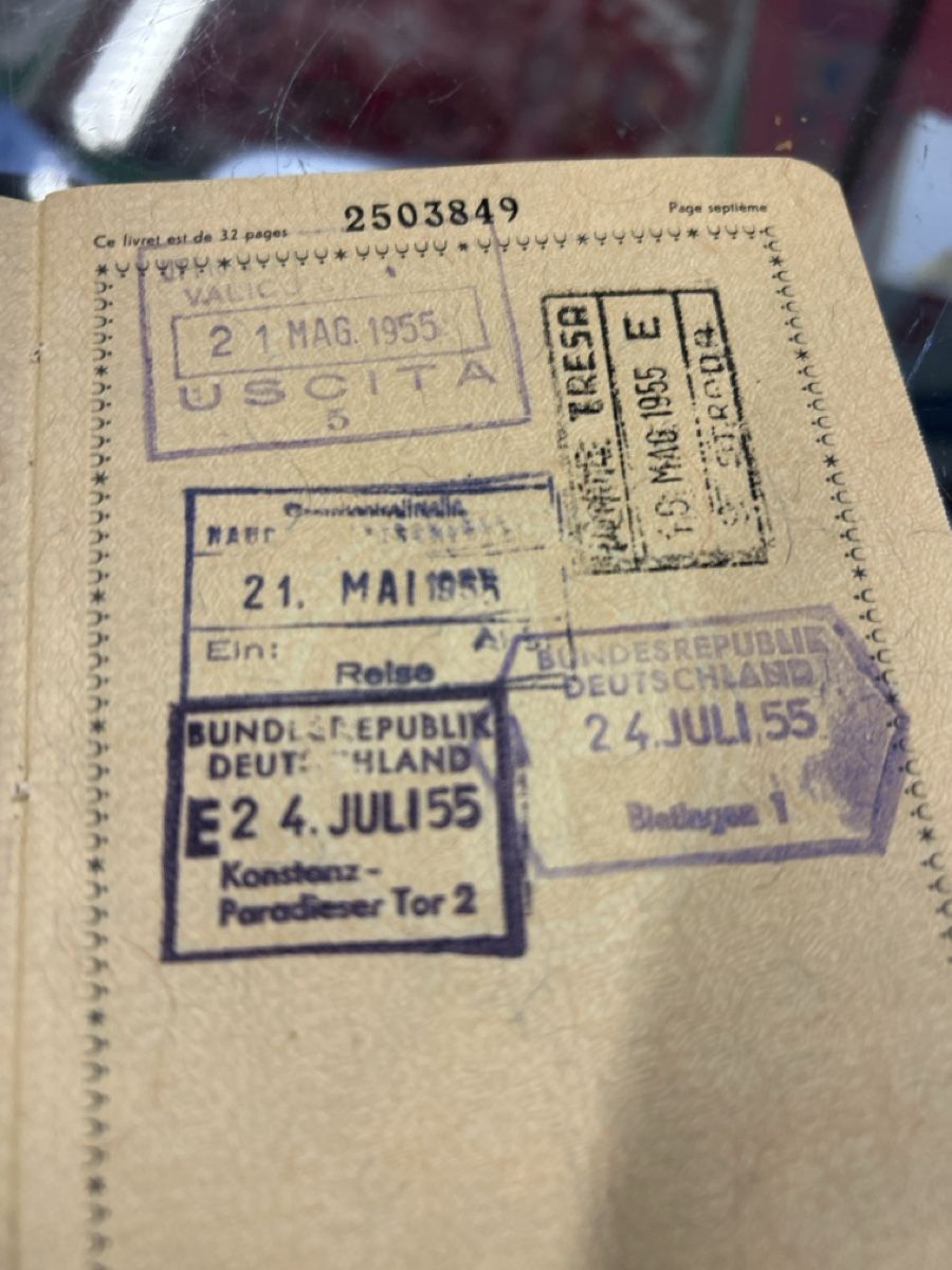 Schweizer Pass von 1955 - Seltenes Sammlerstück!🇨🇭 (53) (Gebraucht) in ...