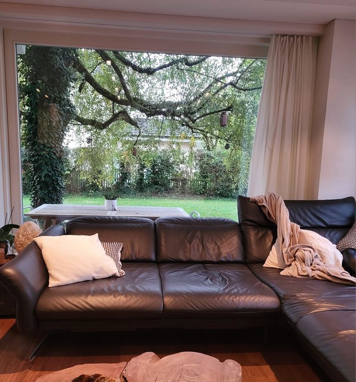 Sofa Echt Leder von Himolla (Gebraucht) in Reinach BL für CHF 1000 – nur Abholung auf Ricardo kaufen