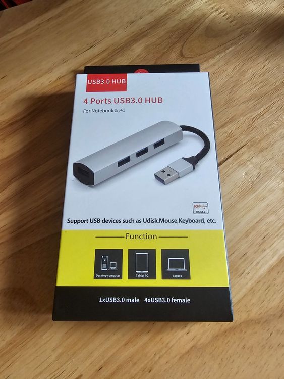 4 Port USB 3.0 HUB | Kaufen auf Ricardo