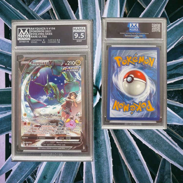 Rayquaza V #194 - Seltene Pokemon Karte, Evolving Skies, ... (Gebraucht ...