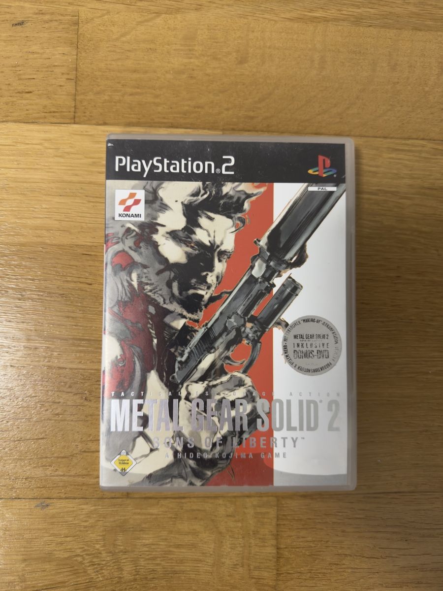 Metal Gear Solid 2 - Sons of Liberty - PS2 - Top Zustand! (Gebraucht ...