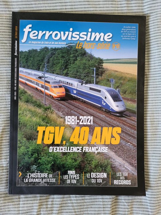 TGV 1981-2021 40 ans SNCF Ferrovissime (Gebraucht) in Sugiez für CHF 8 – mit Lieferung auf ...