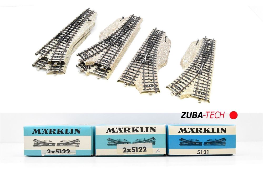 Märklin 3x 5122 M-Gleis Weichenpaare H0 (Gebraucht) in St. Gallen für ...