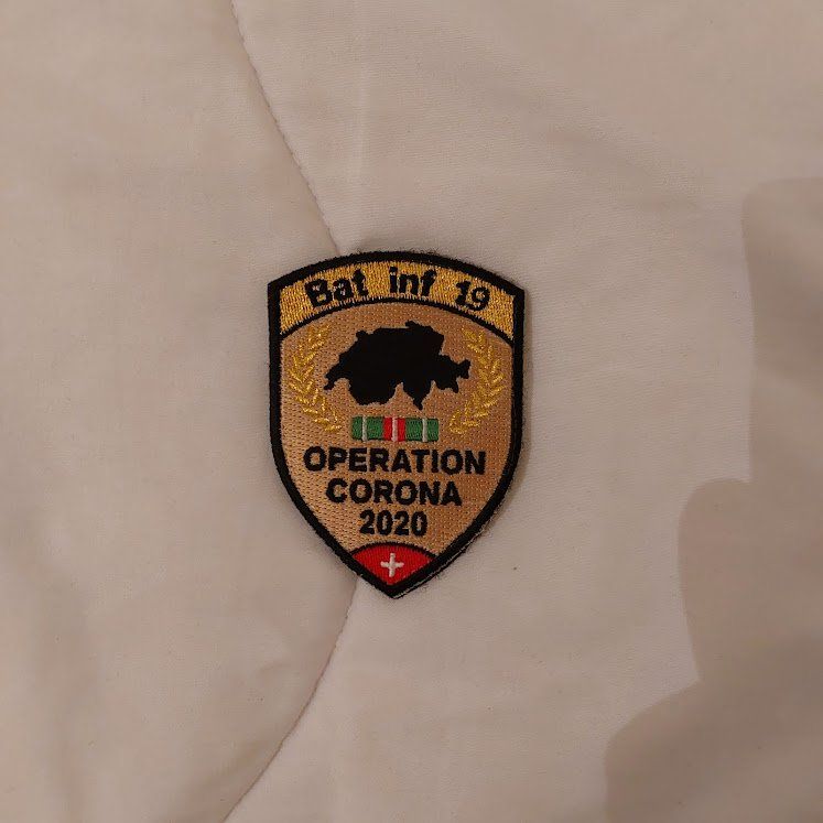 Badge Armée Suisse "Operation Corona 2020" | Kaufen auf Ricardo
