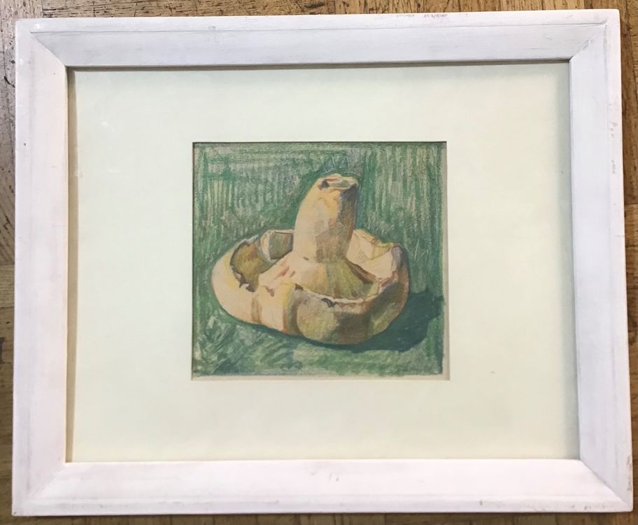 Peter MIEG (1906-1990) Stilleben Öl Kreide Zeichnung (Gebraucht) in ...