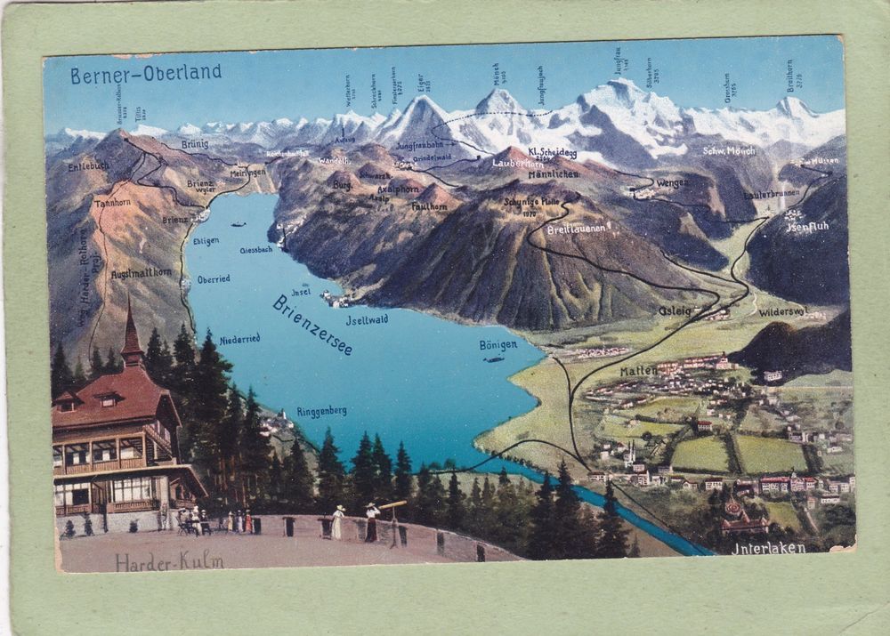 Berner Oberland Harder Kulm Brienzersee Interlaken | Kaufen auf Ricardo