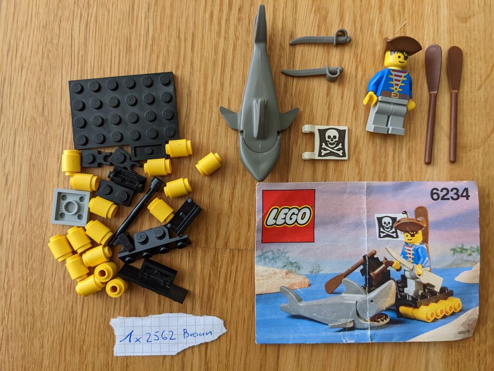 Lego Pirates I Renegade's Raft 6234 ( 1991 ) (Gebraucht) in Neuendorf ...