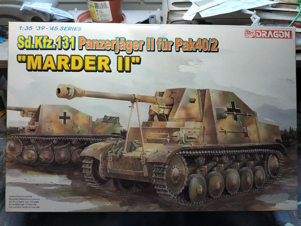 Dragon 1/35 sdkfz 131 Panzerjäger 2 pak 40 Marder 2 | Kaufen auf Ricardo
