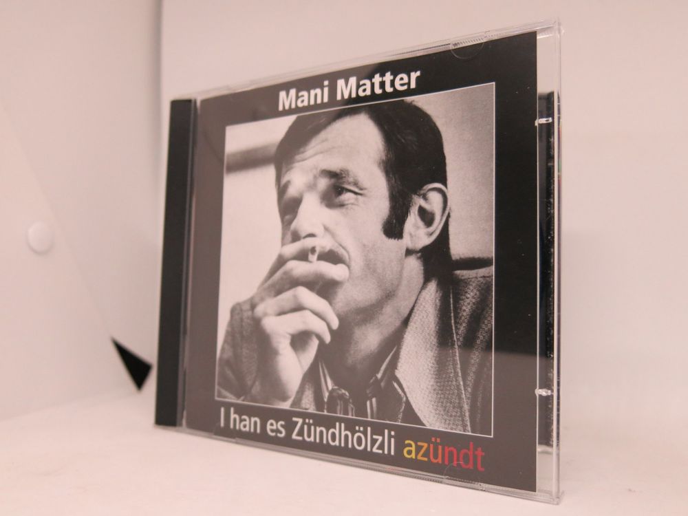 CD Mani Matter - I Han Es Zündhölzli Azündt (Gebraucht) in Ernetschwil ...
