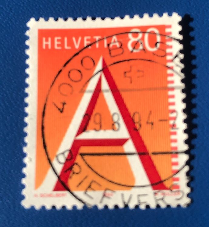 CH Briefmarken Vollstempel (Gebraucht) in Aarau für CHF 0.2 – mit Lieferung auf Ricardo kaufen
