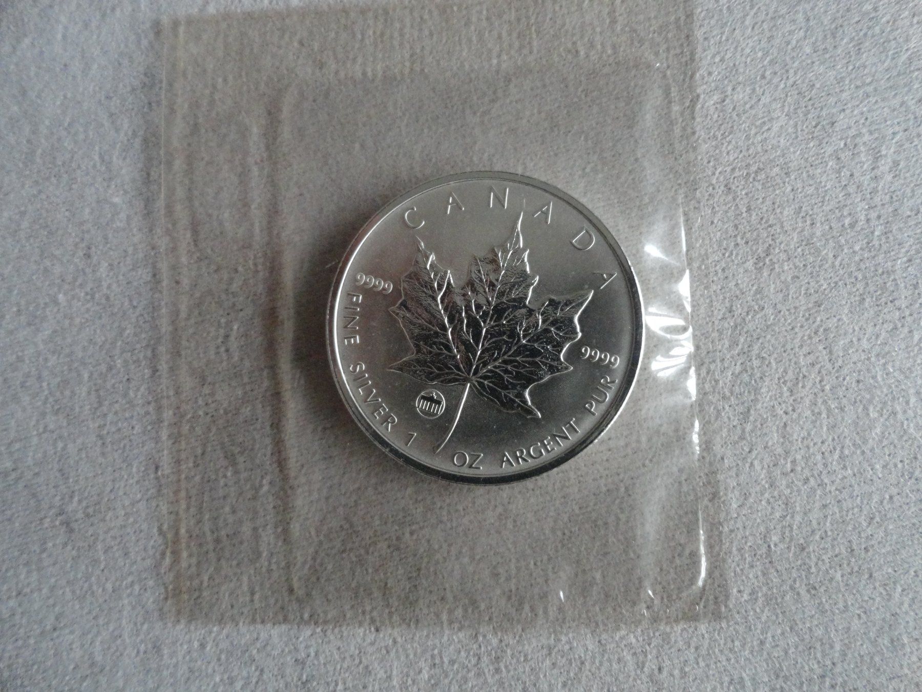 Silbermünze Kanada Maple Leaf 5 Dollars 2009 - Elizabeth II (Neu und ...