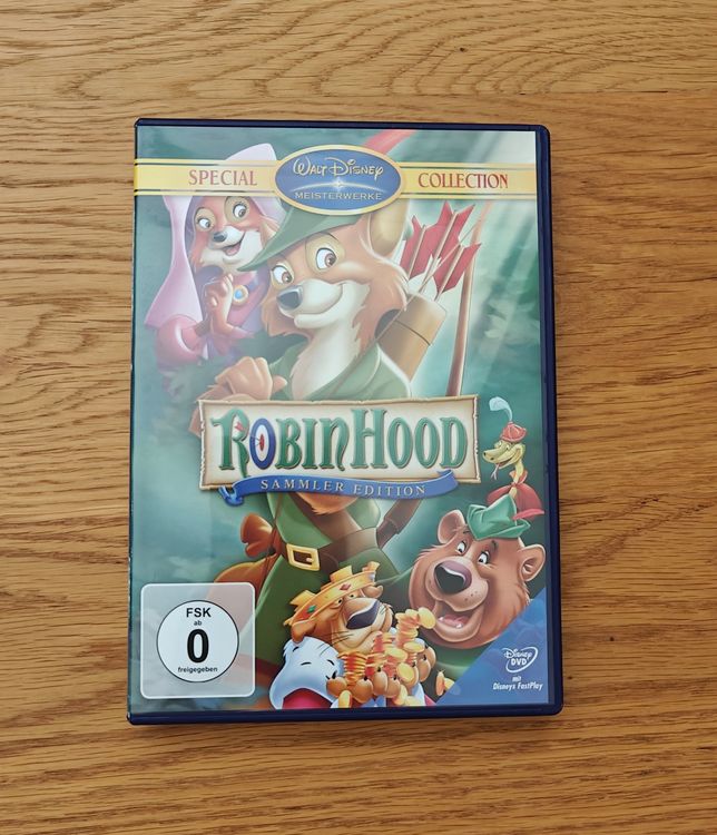 Disney DVD Robin Hood Special Collection (Sammler Edition) (Usato) a ...