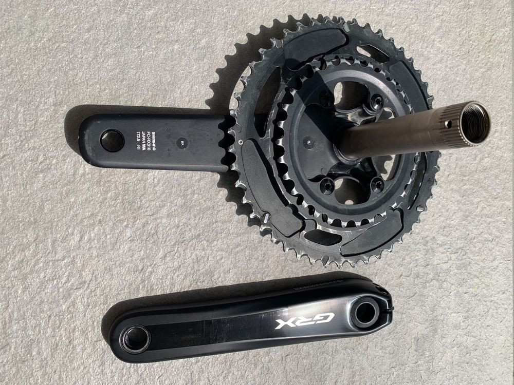 Shimano GRX Kurbel komplett, GRX FC-RX810, 172,5mm (Gebraucht) in Wila ...