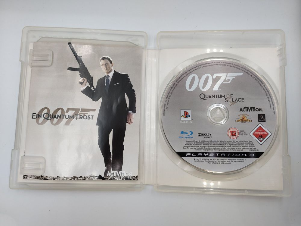 James Bond 007 Ein Quantum Trost / Quantum Solace (PS3 CiB) (Gebraucht) in Kloten für CHF 4.9 ...