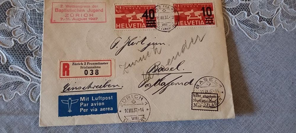 Interessanter Brief | Kaufen auf Ricardo