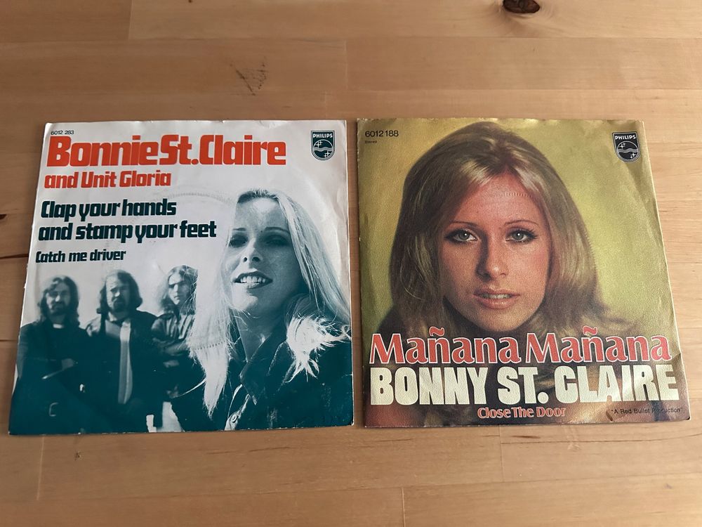 BONNIY ST.CLAIRE tolle Singles Kult Hit Top 70's Funk BONNIE (Gebraucht ...
