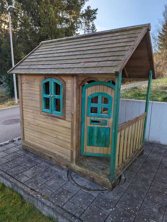 Wunderschone Spielhaus Garten Gebraucht Bild