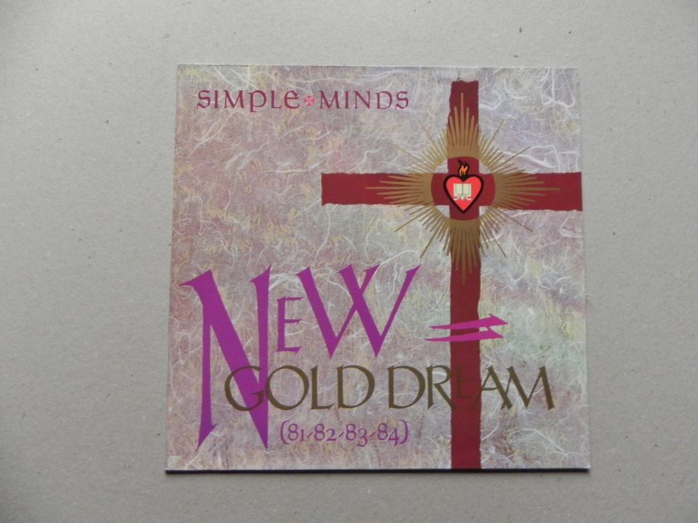 LP New Wave Synth Pop Rock Band Simple Minds 1985 New Gold (Gebraucht ...