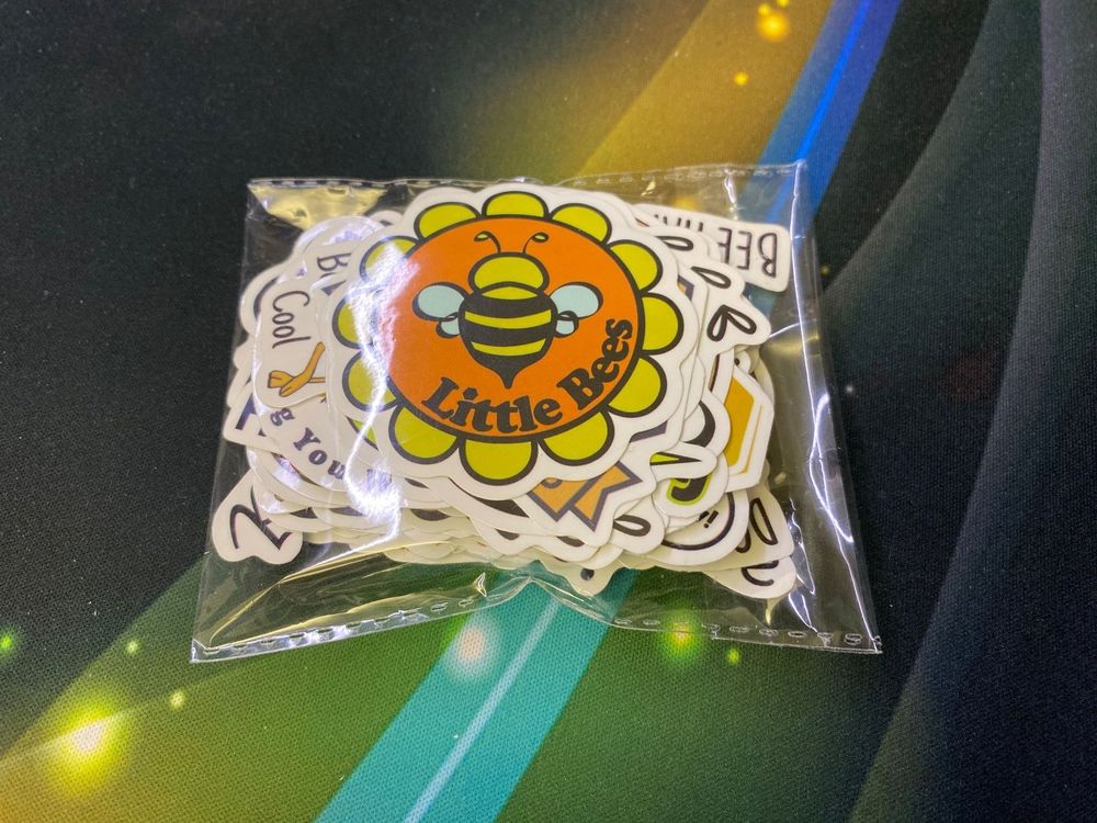 Bienen Stickers I 50 Stk. I Wasserdicht I Bee Stickers | Kaufen auf Ricardo