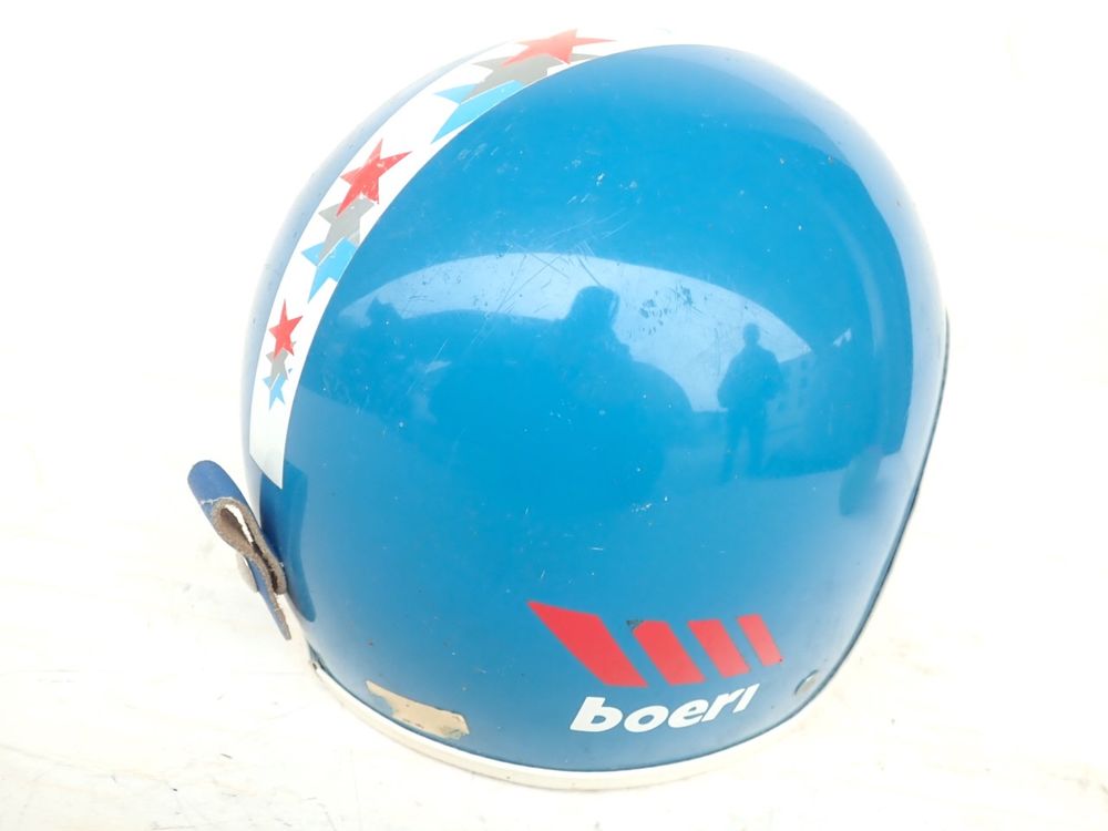 Boeri Helm Vintage 70er Seifenkiste Oldtimer Ski Motorrad (Gebraucht ...