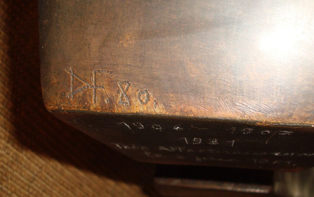 moderne Bronze Skulptur, Dominik Froidevaux geb.1944 (Gebraucht) in Oberdorf NW für CHF 999 ...