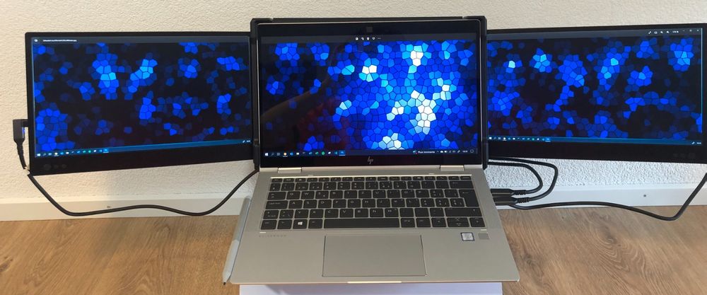 Double écran pour PC portable (Neu und originalverpackt) in Neuchâtel ...