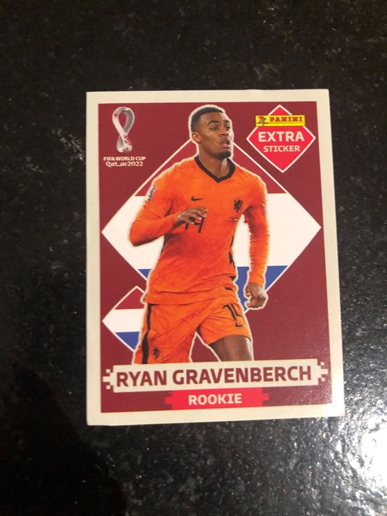 Extra sticker Panini WC 2022 - Ryan Gravenberch | Kaufen auf Ricardo