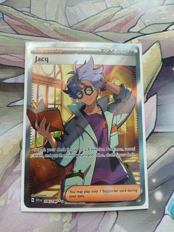 Jacq - Full Art - Scarlet & Violet | Kaufen auf Ricardo