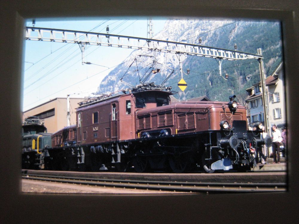 Dia: SBB Krokodil Erstfeld 1986 (Gebraucht) in Malters für CHF 7 – mit Lieferung auf Ricardo kaufen