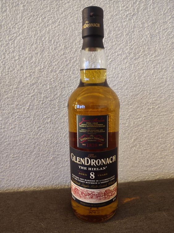 Glendronach 8 the Hielan AUSVERKAUFT | Kaufen auf Ricardo