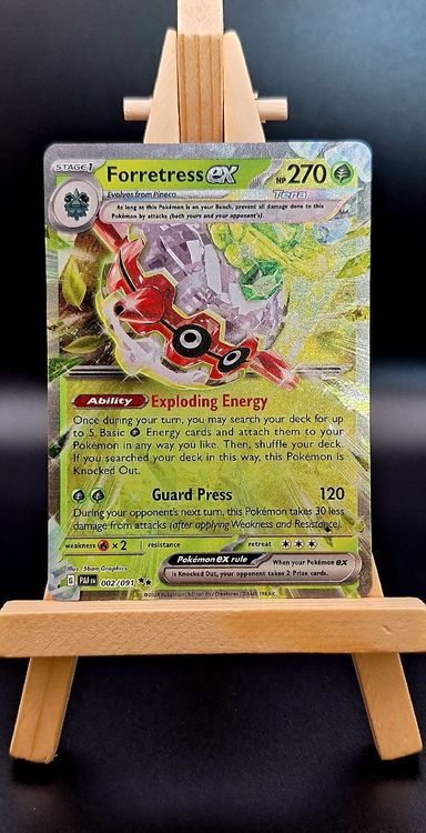 Forretress ex - 002/091 - Pokemon Karte | Kaufen auf Ricardo
