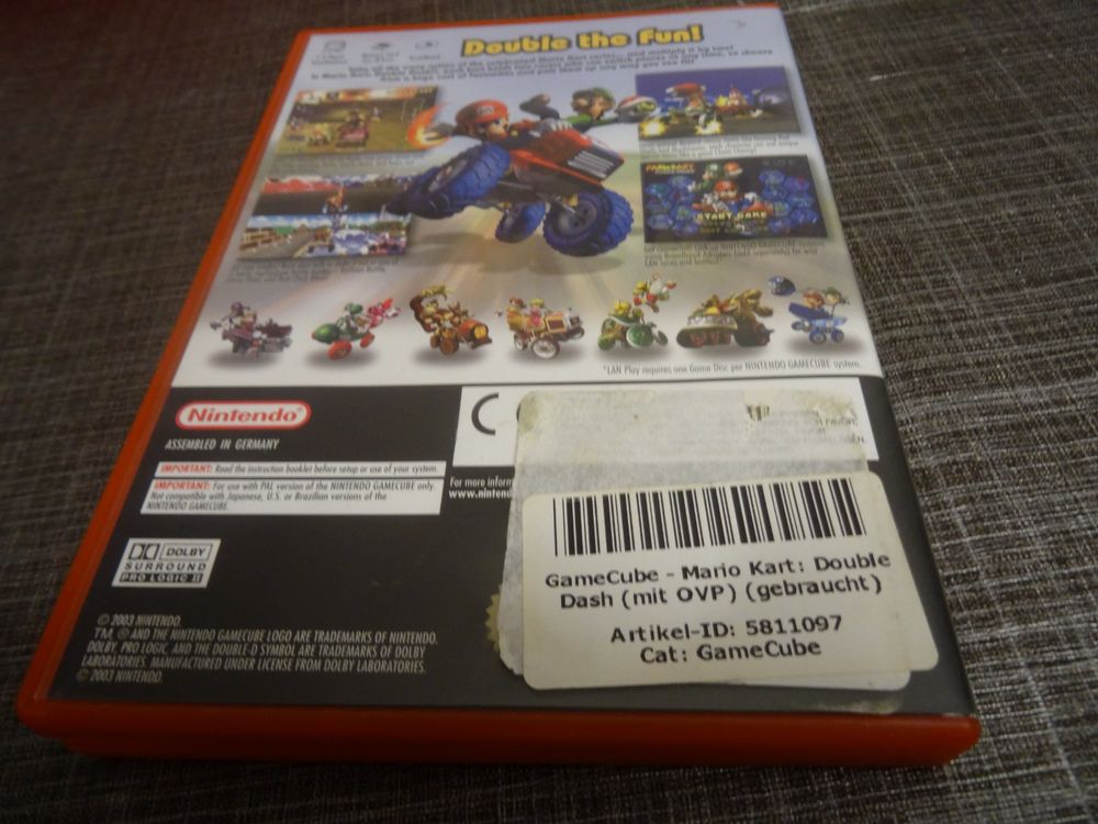 Mario Kart - Double Dash NUR VERPACKUNG, KEIN GAME | Kaufen auf Ricardo