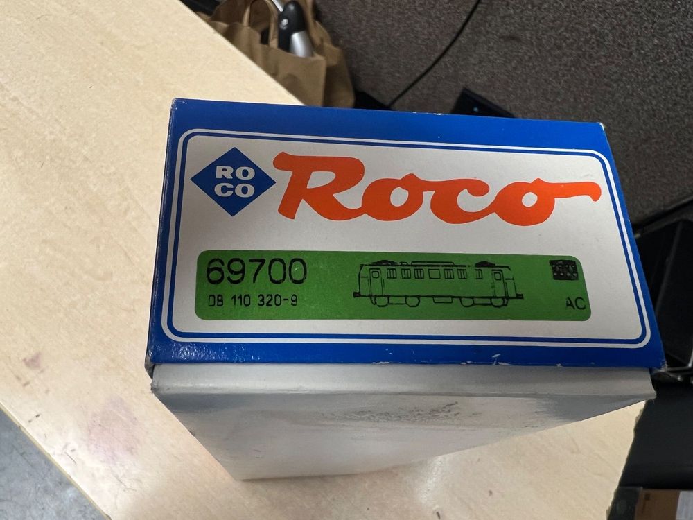 Roco 69700 DB110 320-9 HO WS mit Digital Dekoder + OVP (Gebraucht) in ...