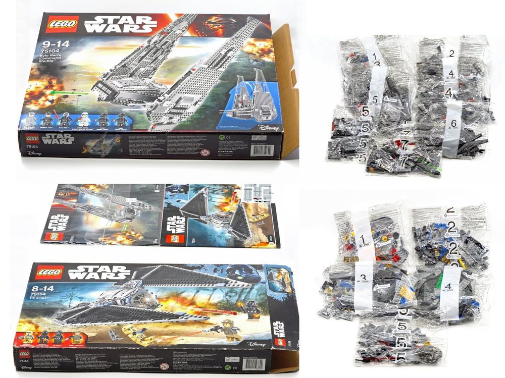 LEGO Star Wars 75104 und 75154 (D'occasion) à Riehen pour CHF 107 ...