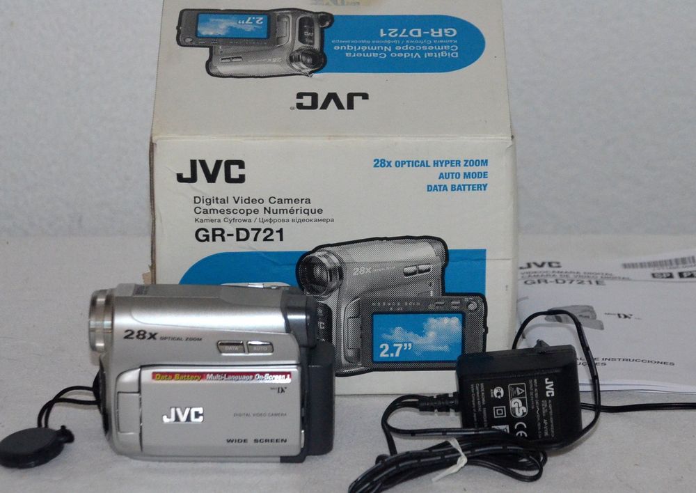 JVC GR-D721 MiniDV Camcorder caméscope | Acheter sur Ricardo