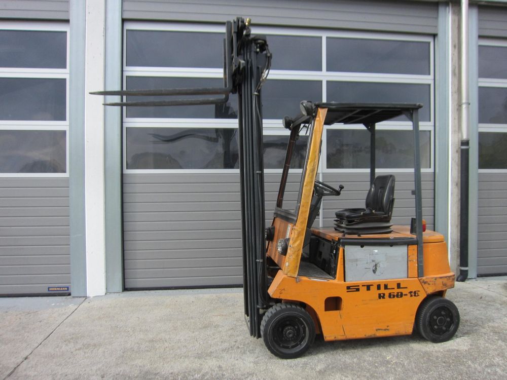 Stapler STILL elektro 1600kg, 6.35m, Triplex mit Vollfreihub (Defekt ...