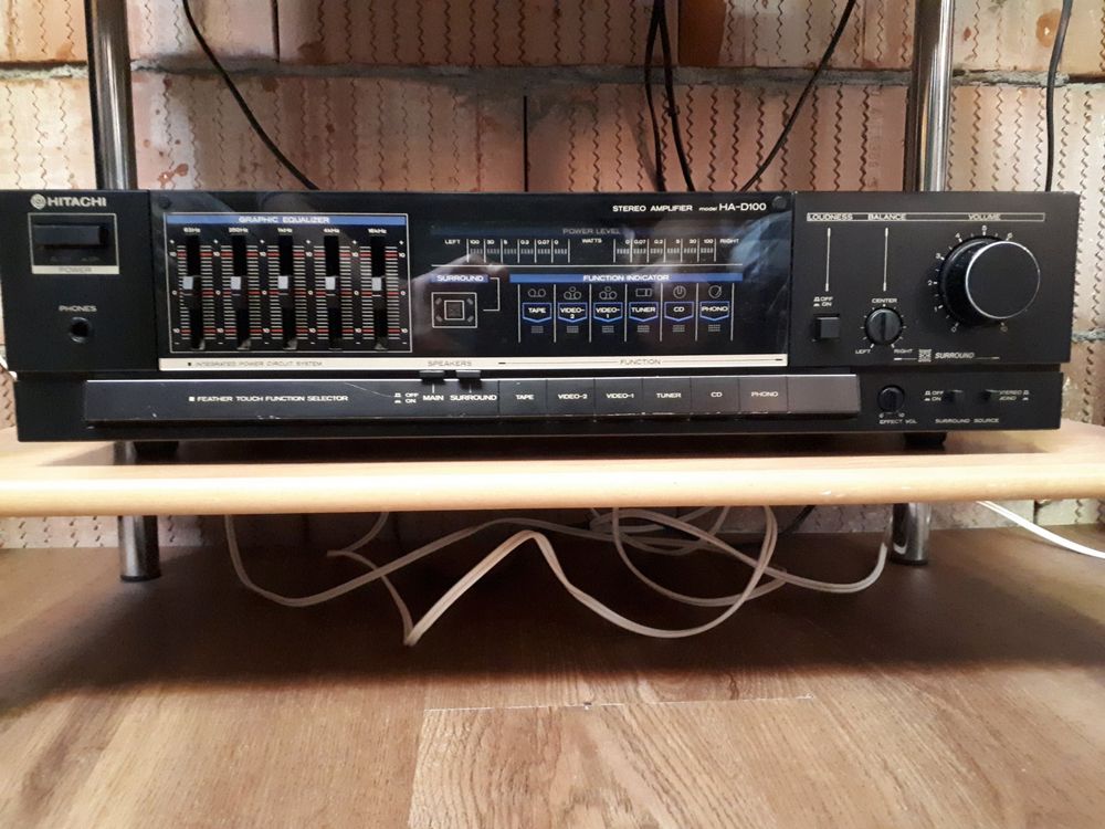 Zu verkaufen Verstärker HITACHI HA-D100 (Gebraucht) in Densbüren für ...
