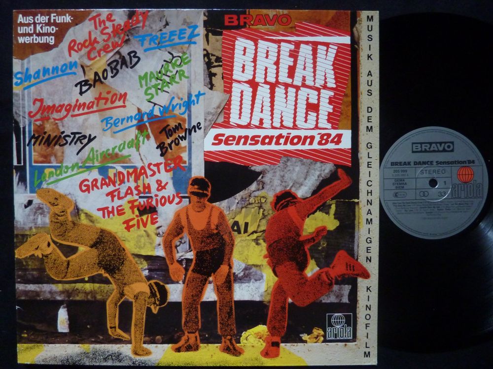 LP Funk, Breakdance: Various: BREAKDANCE Sensation '84 (Gebraucht) in ...
