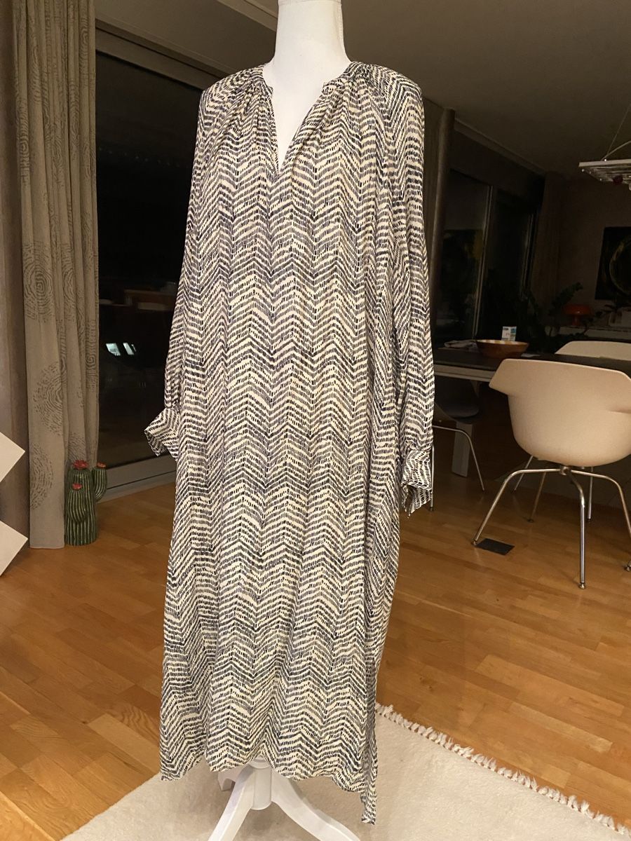 Robe longue Second Female, taille L! Viscose (Neuf (Voir description ...