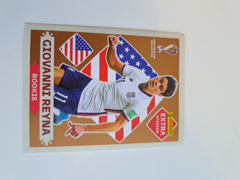 Panini Extra Sticker WM 2022 - Giovanni Reyna | Kaufen auf Ricardo