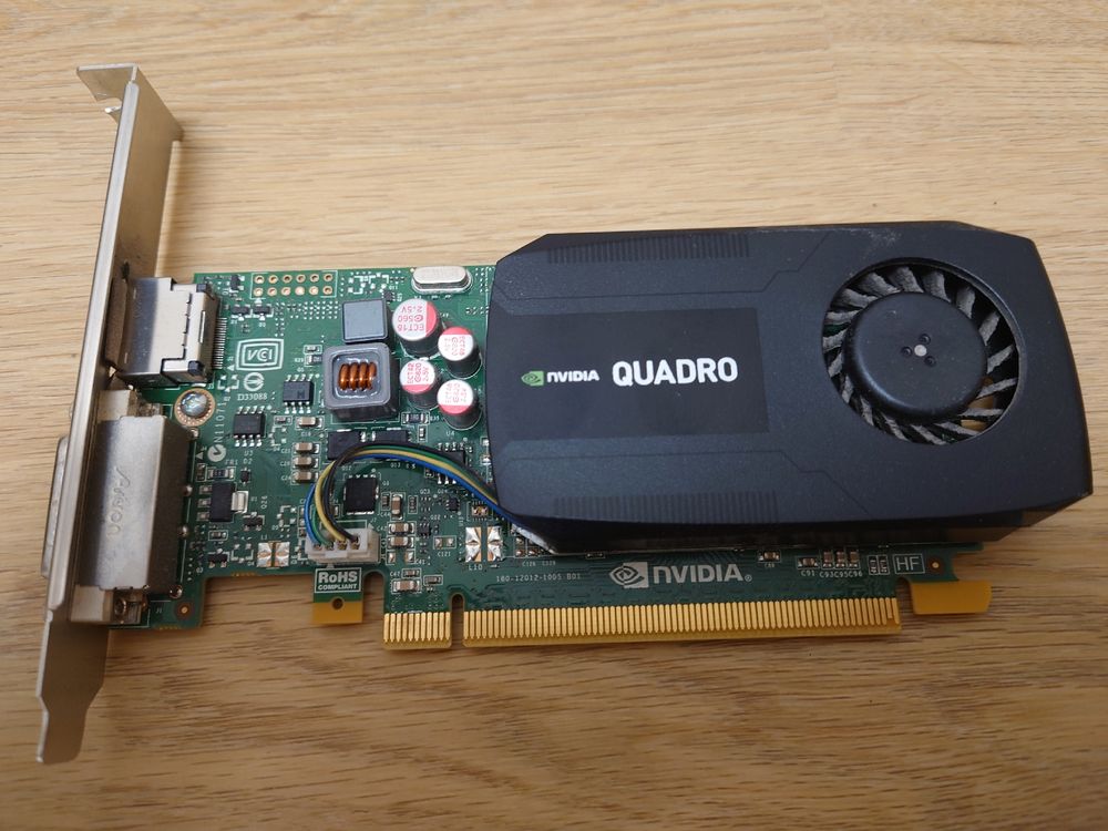 Nvidia Quadro K600 Grafikkarte (Gebraucht) in Zürich für CHF 15 – mit Lieferung auf Ricardo kaufen