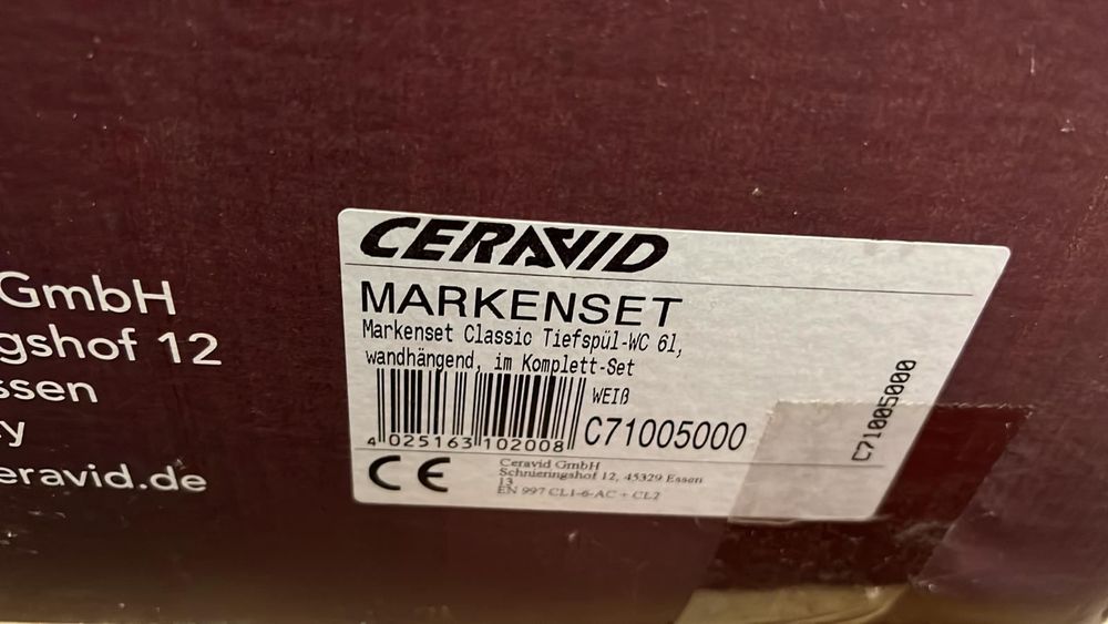 Ceravid Grohe Wand WC Set neu (Neu (gemäss Beschreibung)) in St. Gallen ...