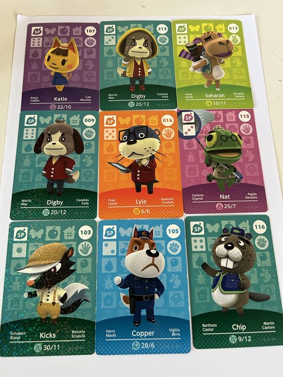 Carte Animal Crossing Amiibo | Kaufen auf Ricardo
