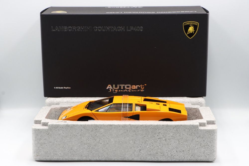Lamborghini Countach LP400 1970 1:18 AutoArt (Neu und originalverpackt ...