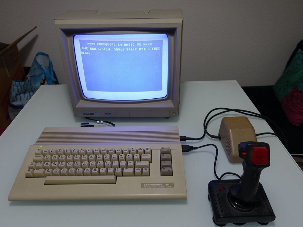 Commodore 64 C64 mit Monitor und SD2IEC (Gebraucht) in Wallisellen für ...