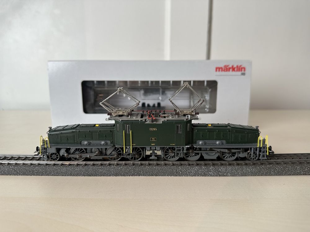 Märklin H0, SBB Krokodil, Ce 6/8 II grün, Mfx mit Sound (Gebraucht) in Ennenda für CHF 299 – mit ...