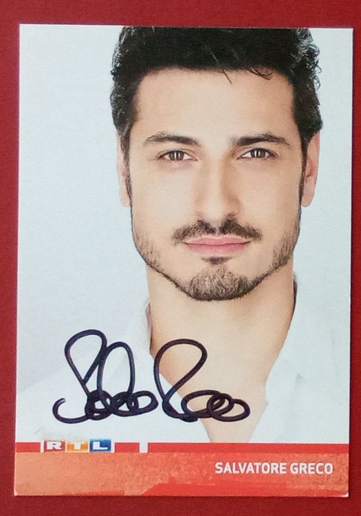 Salvatore Greco Autogramm signiert Fotopostkarte 10x15cm (Gebraucht) in Bischofszell für CHF 3 ...
