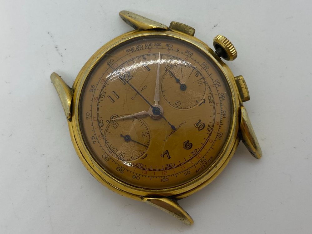 OMIKO Chronograph Landeron? Defekt 36mm /// D483 (Defekt) in Bern für CHF 121 – mit Lieferung ...