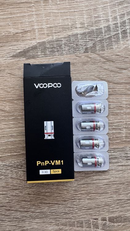 Résistances Voopoo PnP-VM1 0.3 ohm neuves - 4 pièces (Neu (gemäss ...