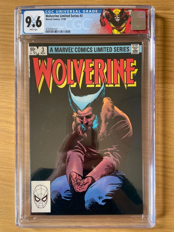 Wolverine Limited Series #1-4 1982 CGC 9.6 Cust Comic MARVEL (Gebraucht ...